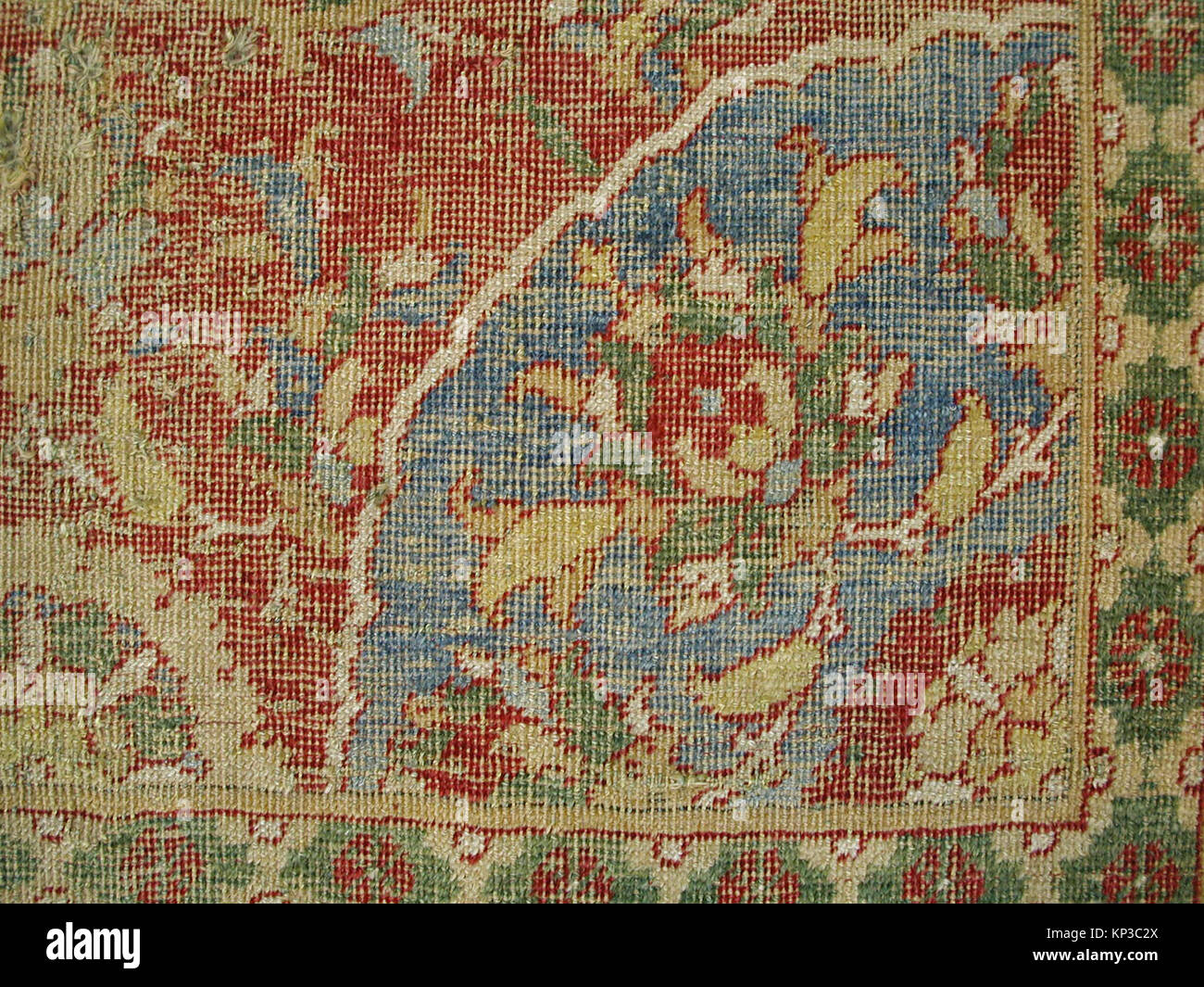 This 16th-century Persian carpet, part of the Safavid dynasty's ...