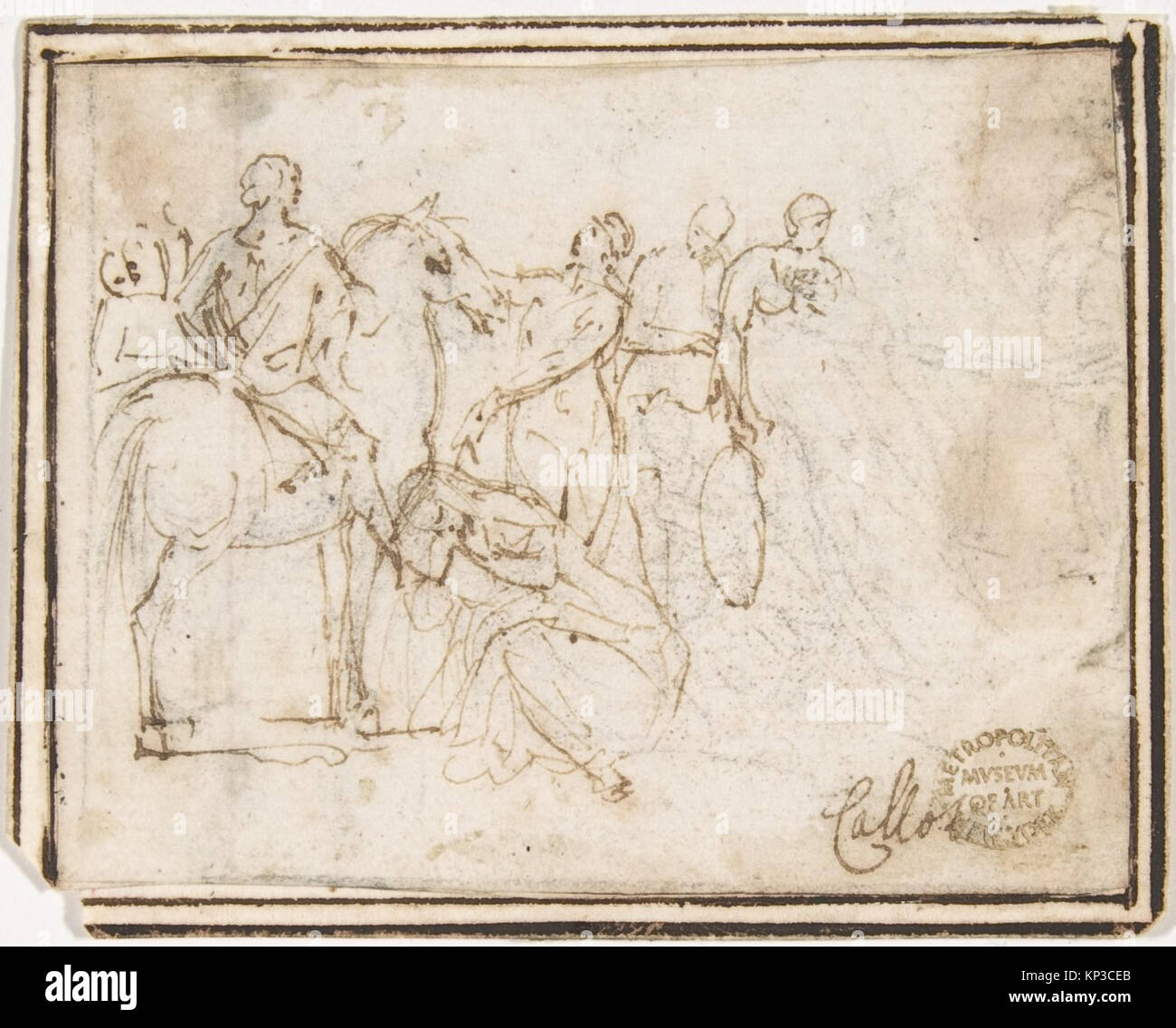 Drawing of multiple human figures demonstrating different poses and ...