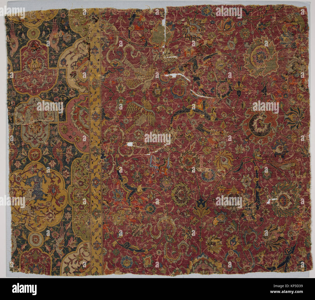 Fragment of a Carpet with Cartouche Border MET DP235941 452186 Stock ...