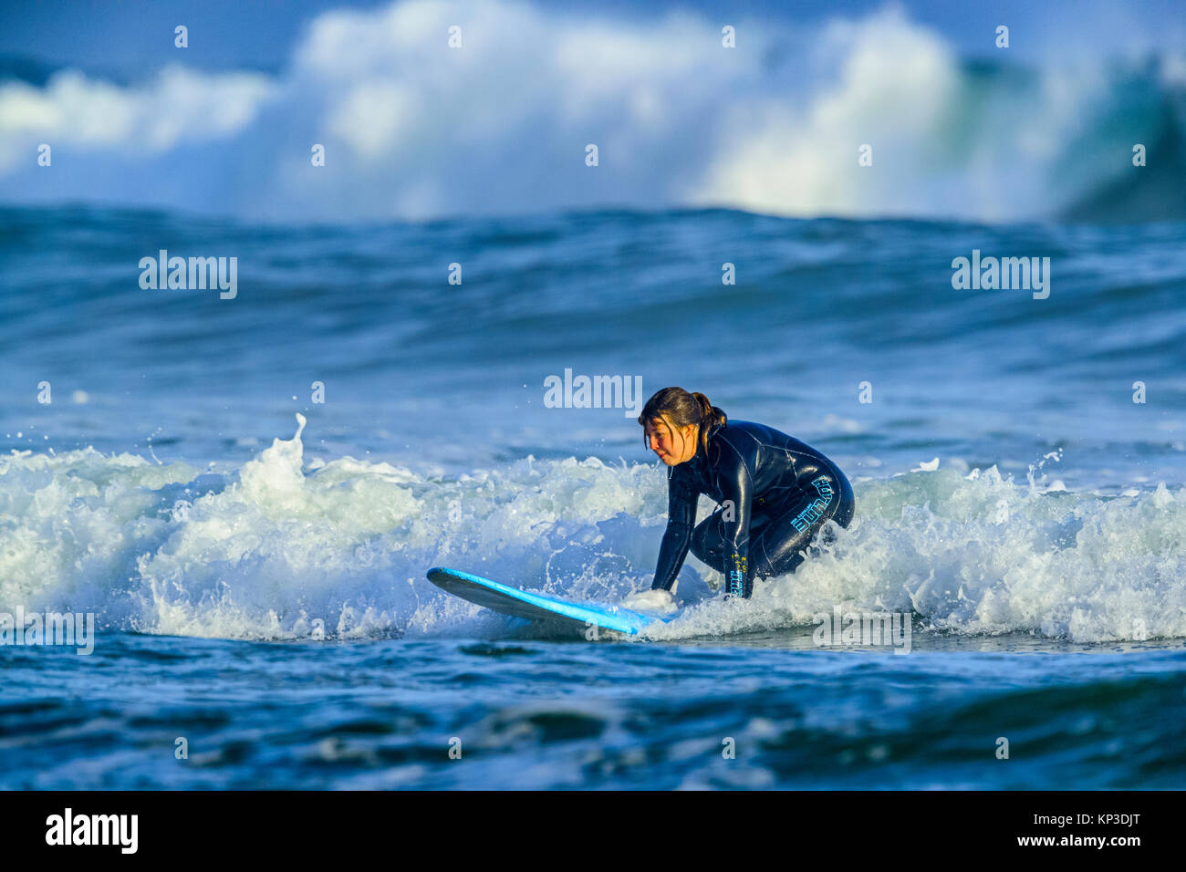 Surfing in Pacific Rim National Park, Canada Stock Photo - Alamy