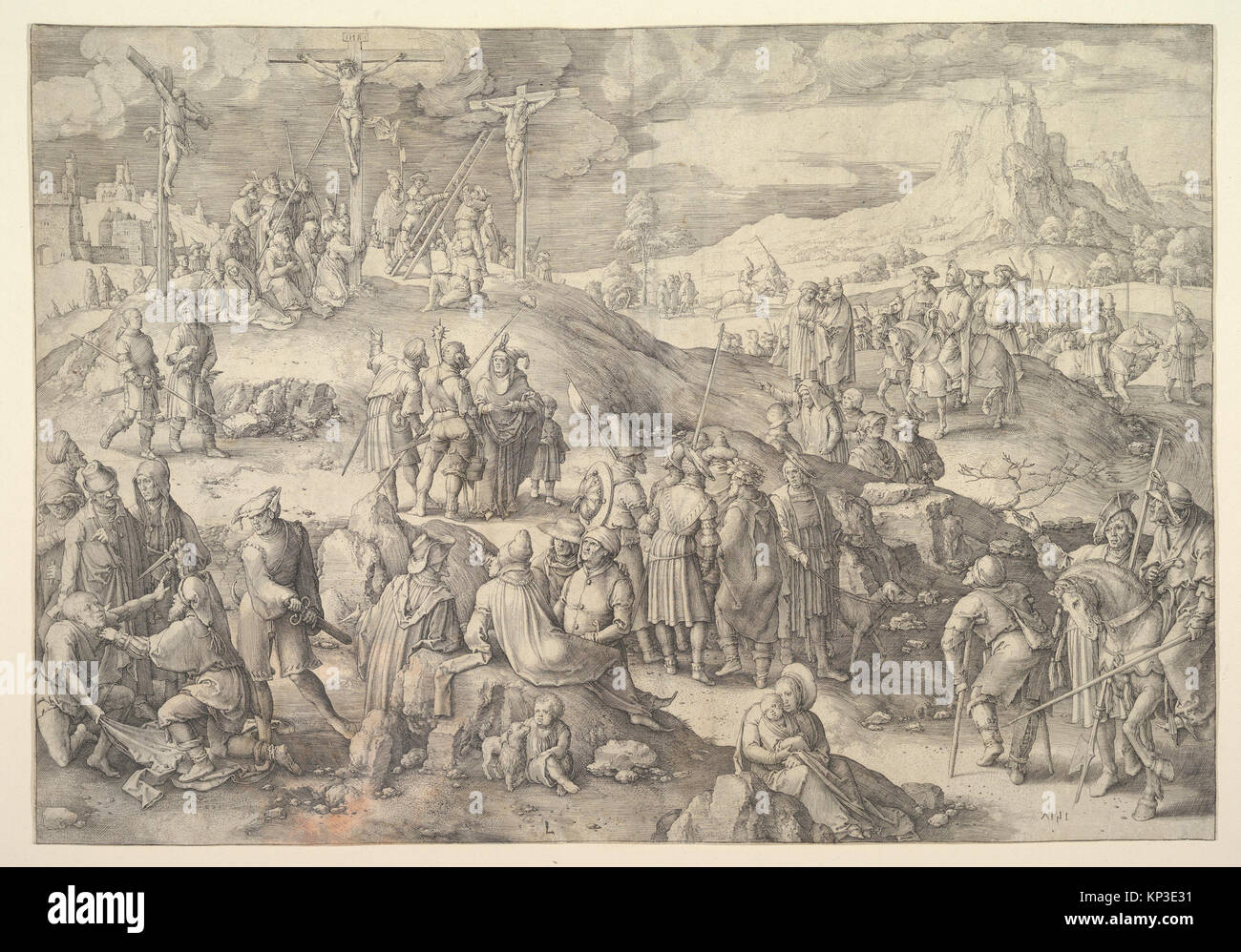 Golgotha illustration hi-res stock photography and images - Alamy