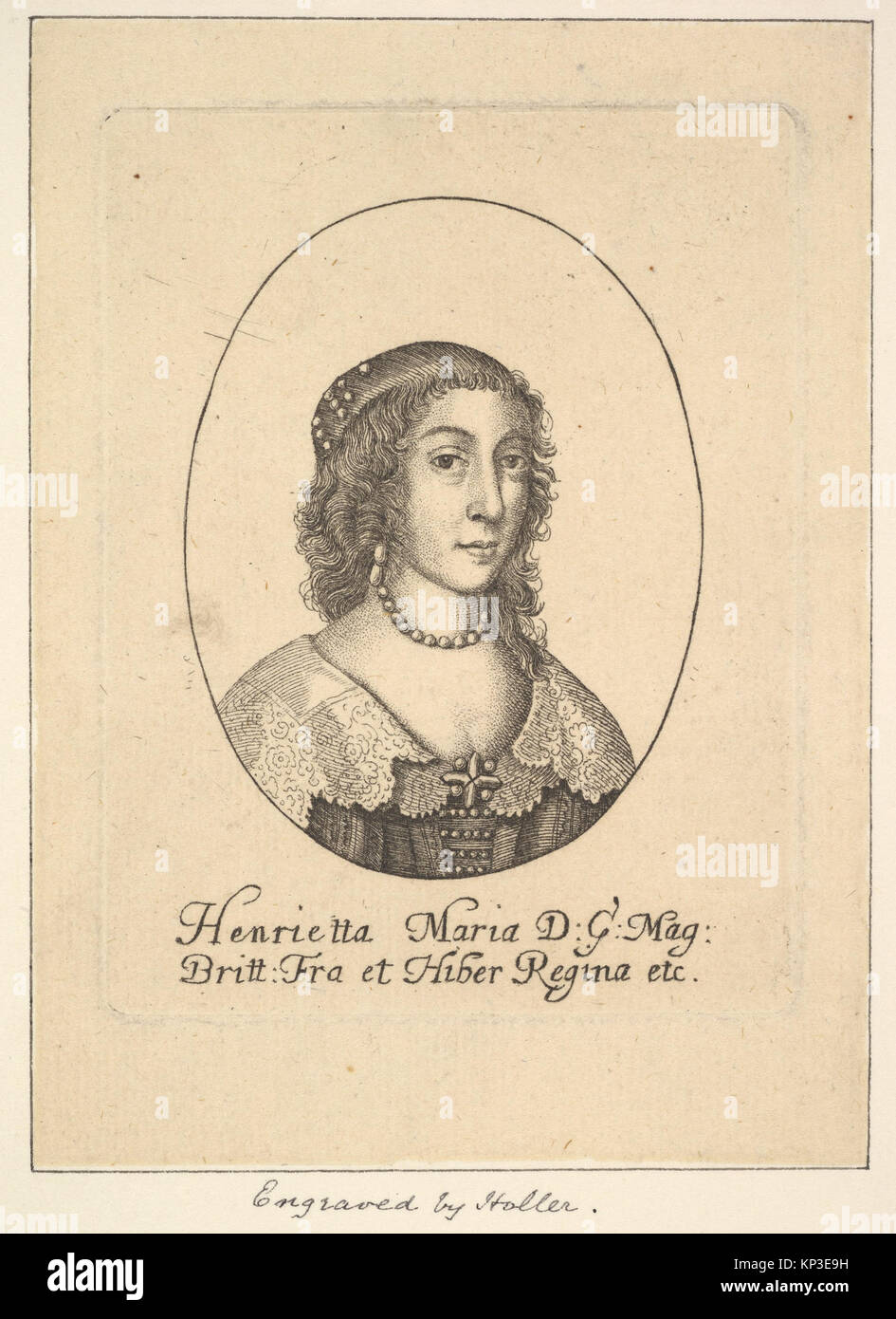 Henrietta maria illustration hi-res stock photography and images - Alamy