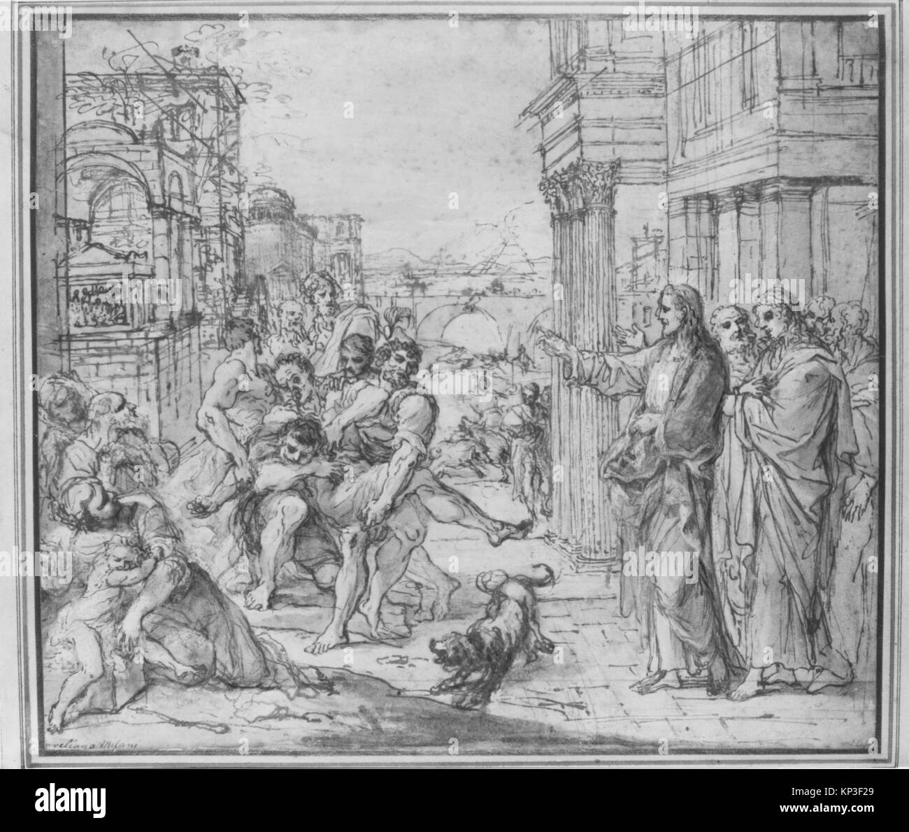 A possessed man Black and White Stock Photos & Images - Alamy