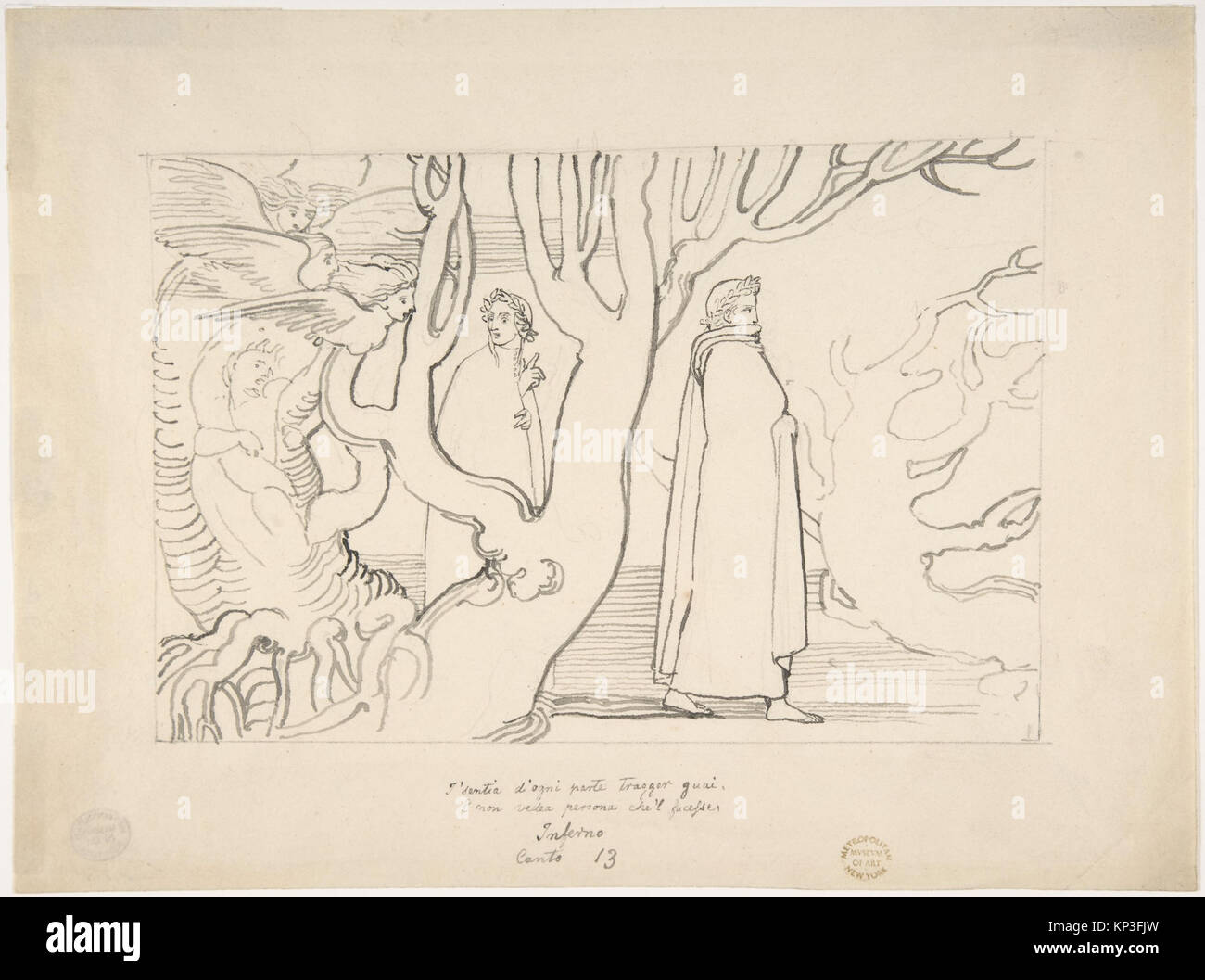 Canto 13 of inferno hi-res stock photography and images - Alamy