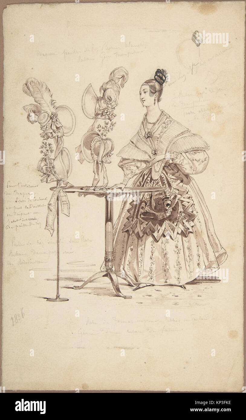 Depiction of a costume with detailed rendering of fabric, shape, and ...