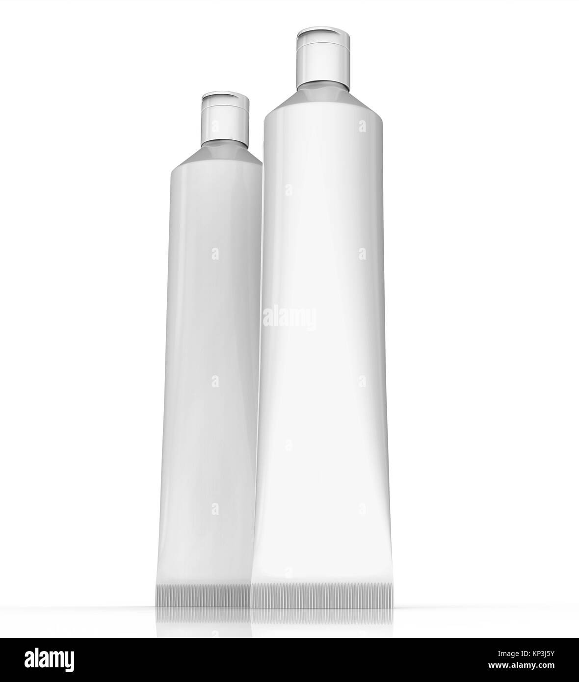 Toothpaste blank mockup, 3d render package design Stock Photo - Alamy