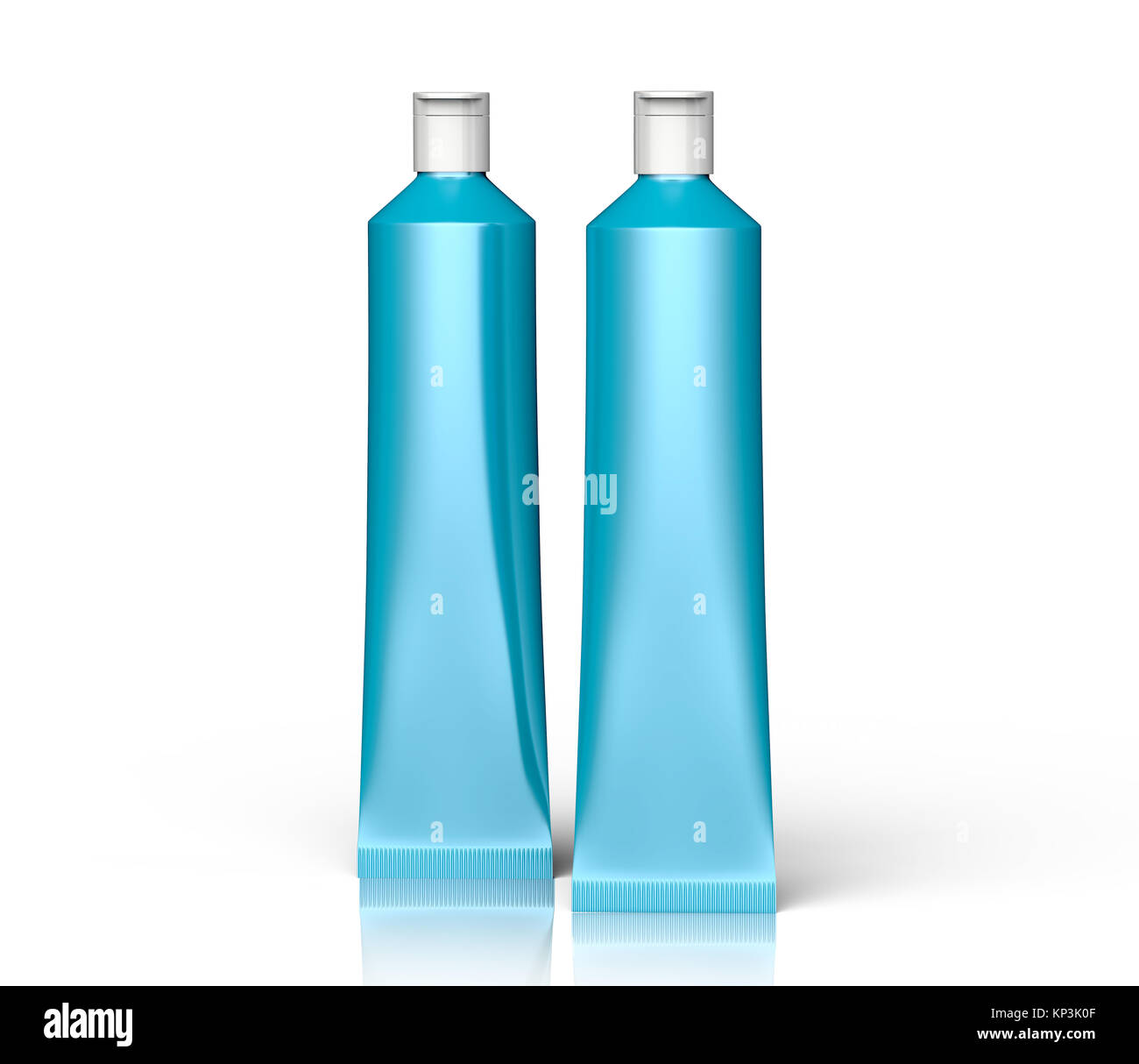 Toothpaste blank mockup, 3d render package design Stock Photo - Alamy