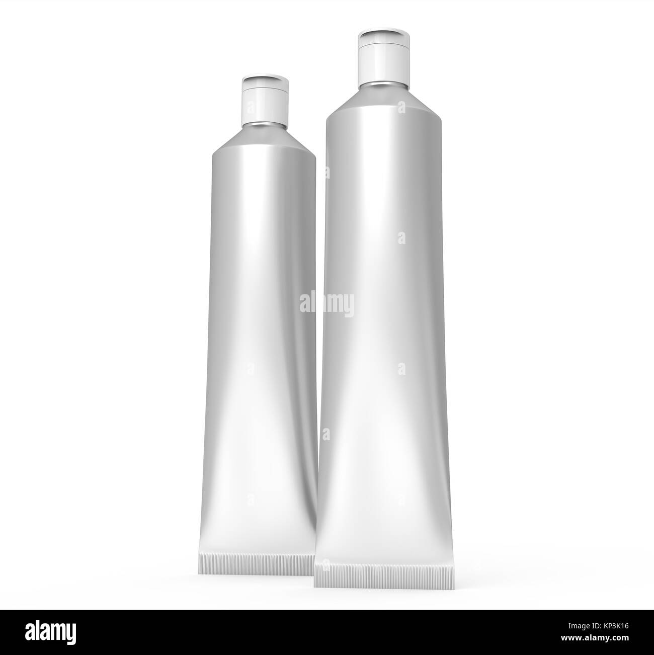 Toothpaste blank mockup, 3d render package design Stock Photo - Alamy