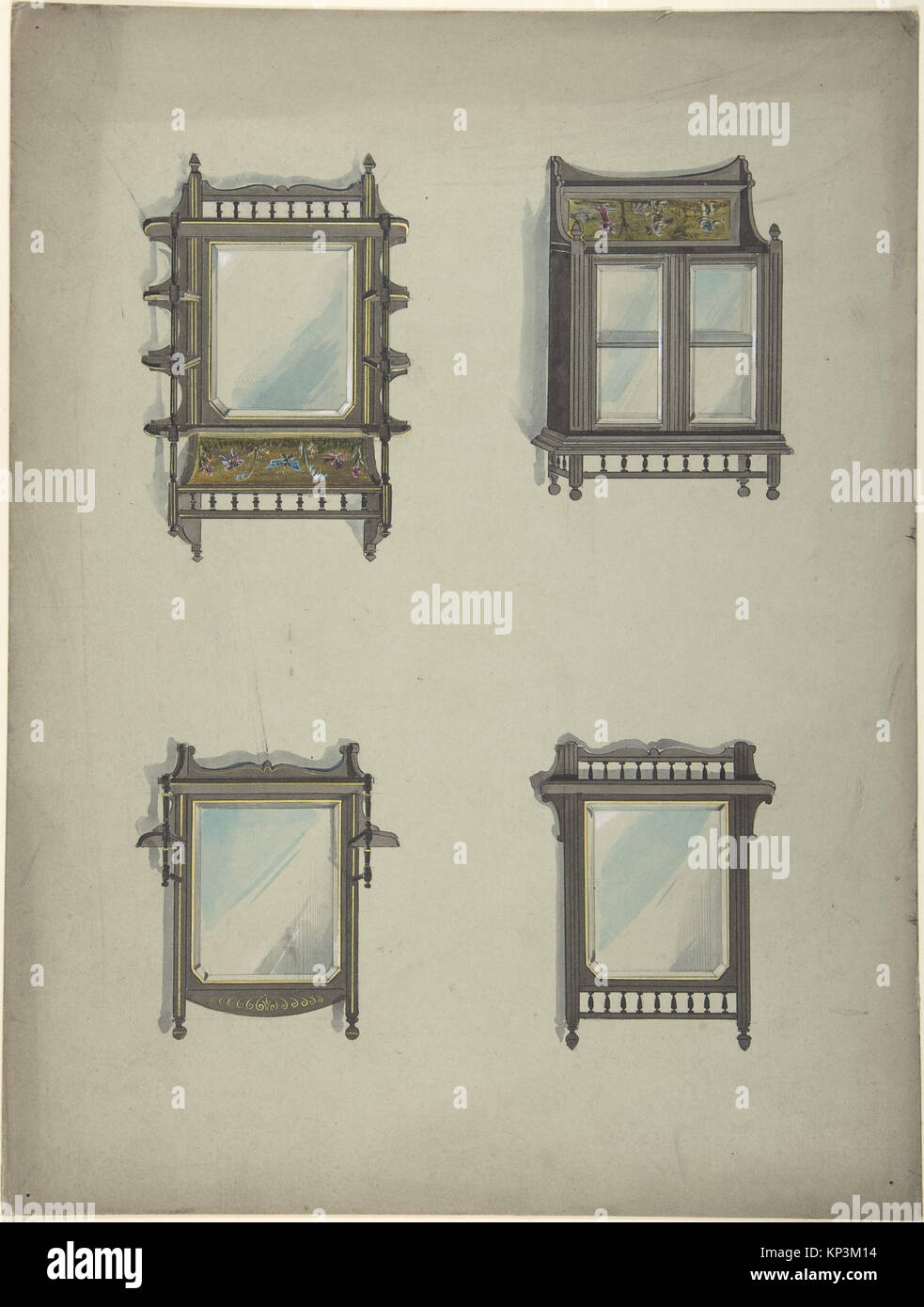 Four hanging mirrors hi-res stock photography and images - Alamy