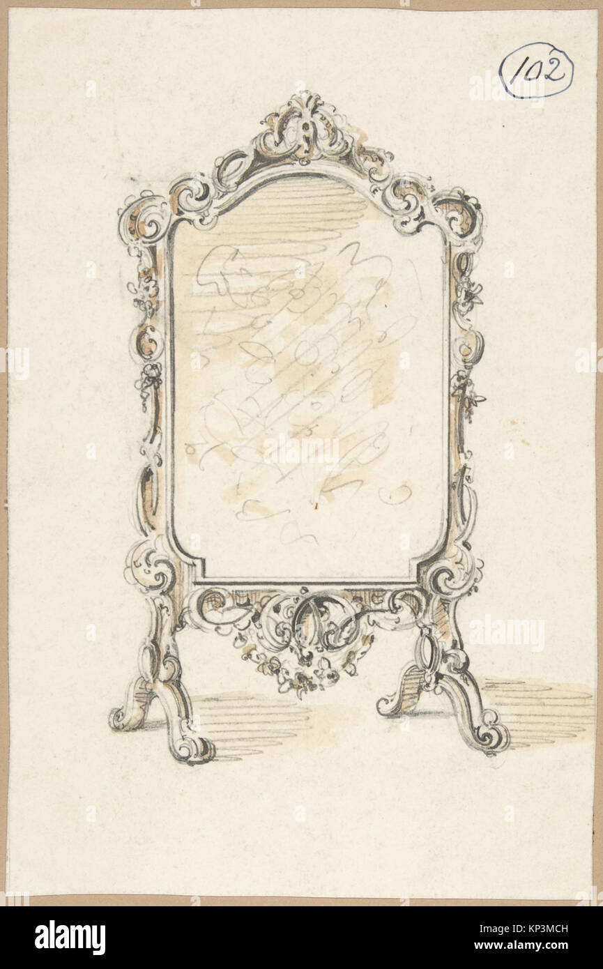 Design for a Standing Frame MET DP804451 367336 Stock Photo - Alamy