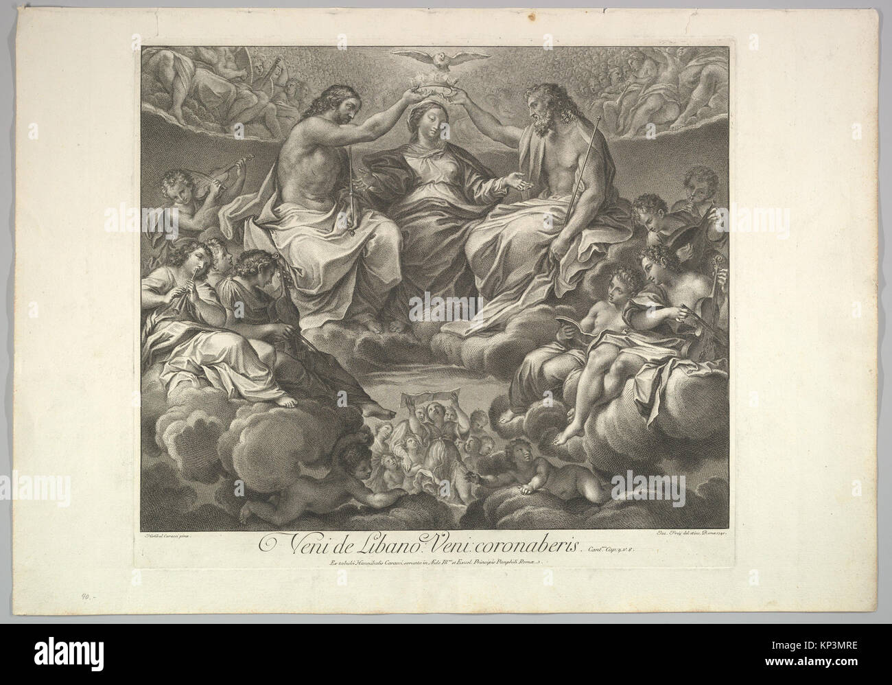 Angels crowning hi-res stock photography and images - Alamy
