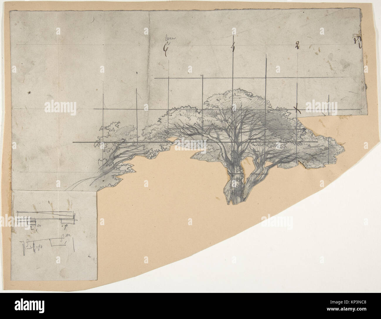 Design for a Stage Set at the Opéra, Paris MET DP809972 358558 Stock ...