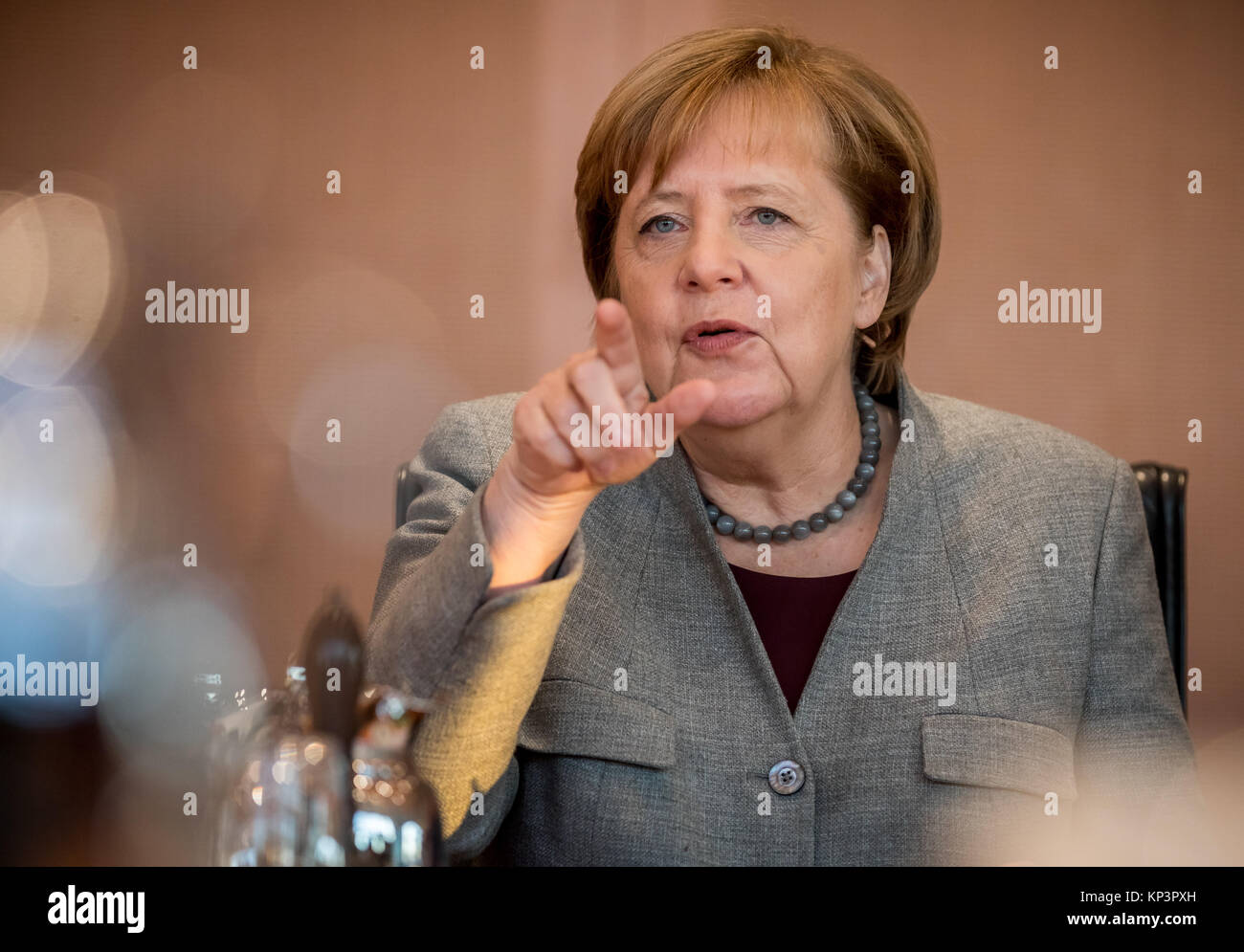 Berlin, Germany. 13th Dec, 2017. German Chancellor Angela Merkel (CDU ...