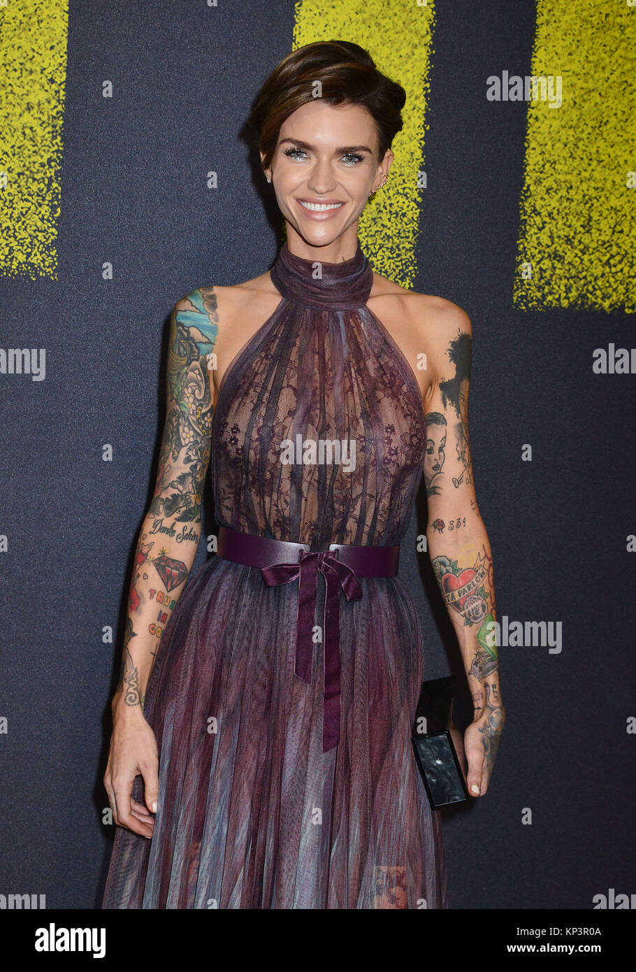 Ruby rose attends the premiere of universal pictures hi-res stock ...
