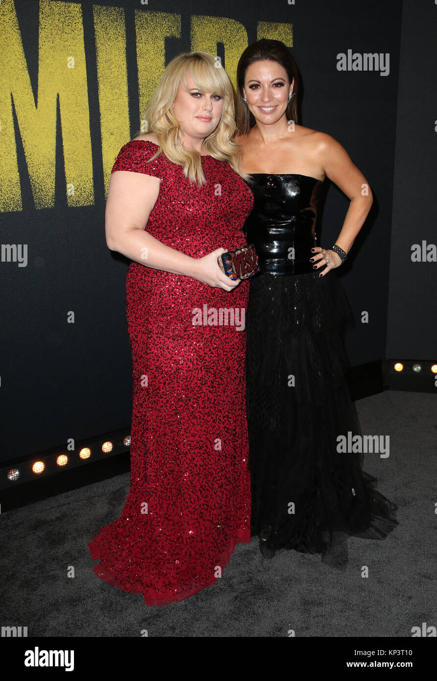 HOLLYWOOD, CA - DECEMBER 12: Rebel Wilson, Kay Cannon, at Premiere Of ...