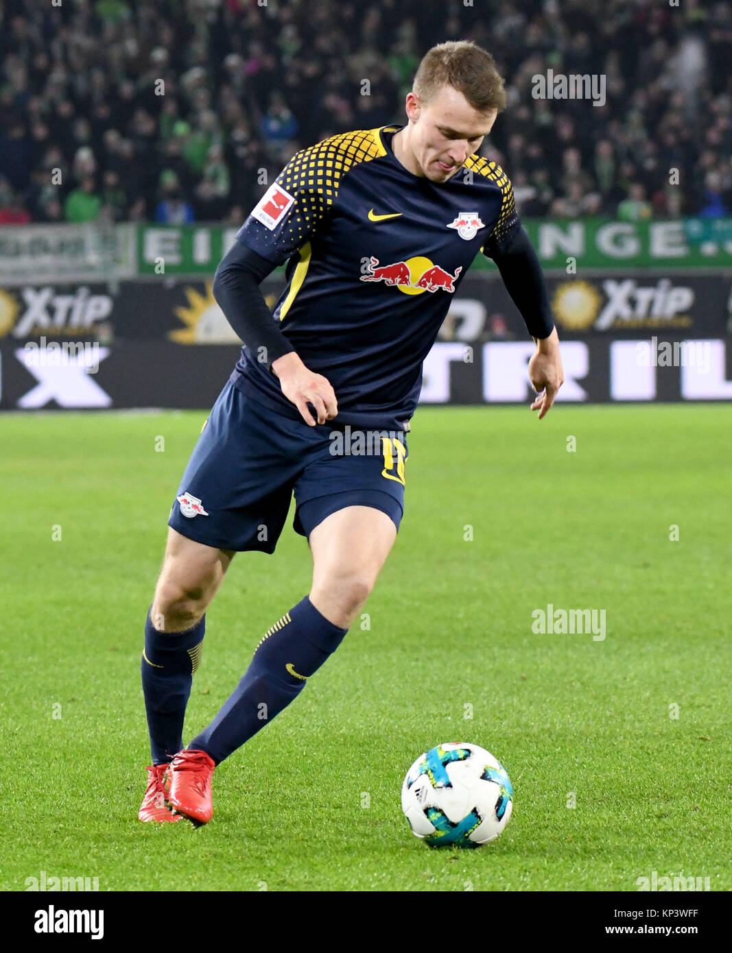 Leipzig's Lukas Klostermann in action during the German Bundesliga ...