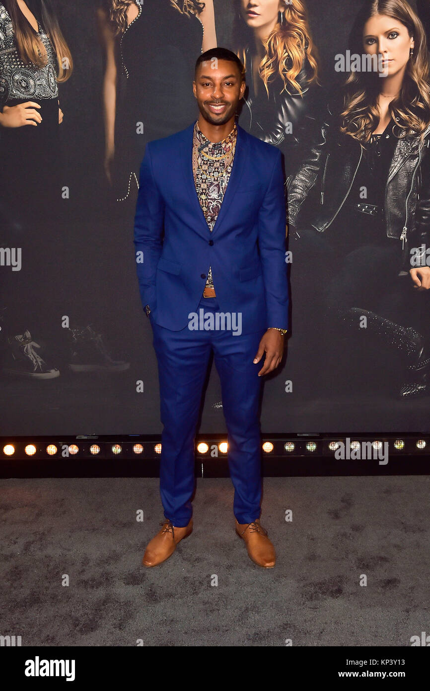 Troy Ian Hall attends the 'Pitch Perfect 3' premiere at Dolby Theatre ...