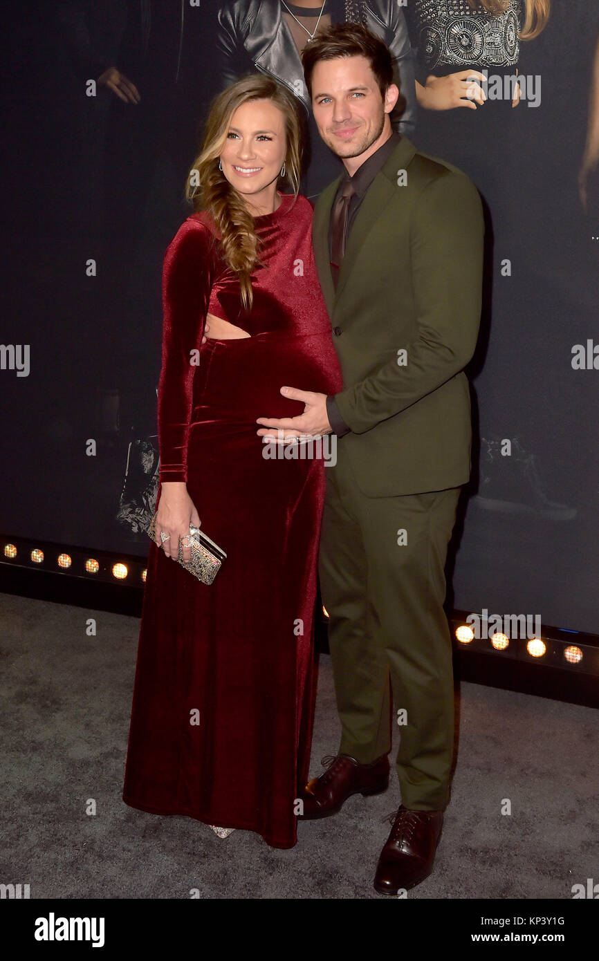 Matt Lanter and his wife Angela Stacy attends the 'Pitch Perfect 3 ...