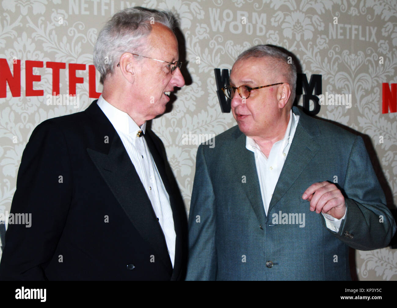 New York, NY, USA. 12th Dec, 2017. Eric Olson, Errol Morris, at the ...