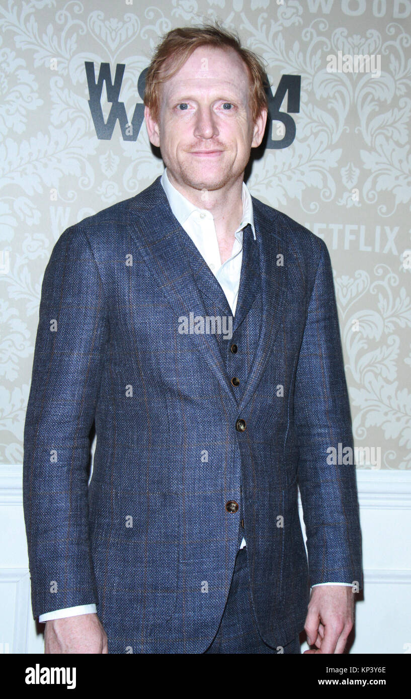 New York, NY, USA. 12th Dec, 2017. Scott Shepherd at the Netflix ...