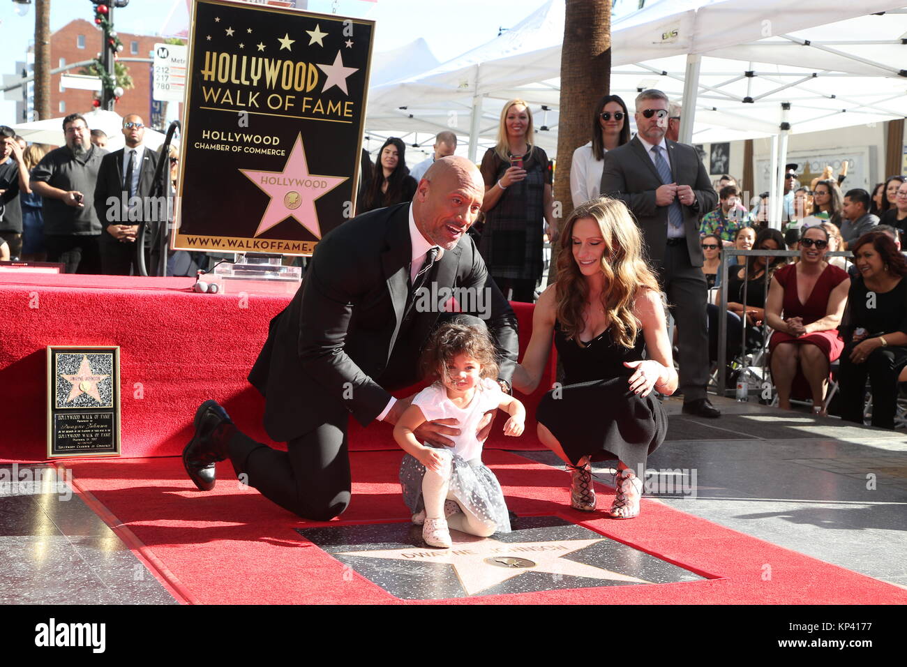 Hollywood, Ca. 13th Dec, 2017. Dwayne " The Rock" Johnson attends the ...