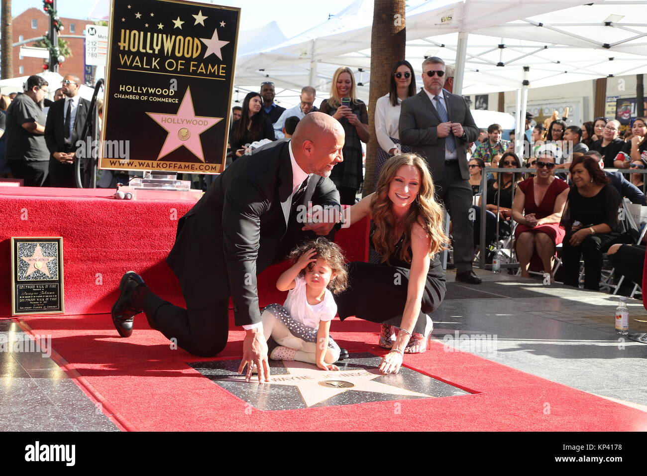 Hollywood, Ca. 13th Dec, 2017. Dwayne " The Rock" Johnson attends the ...