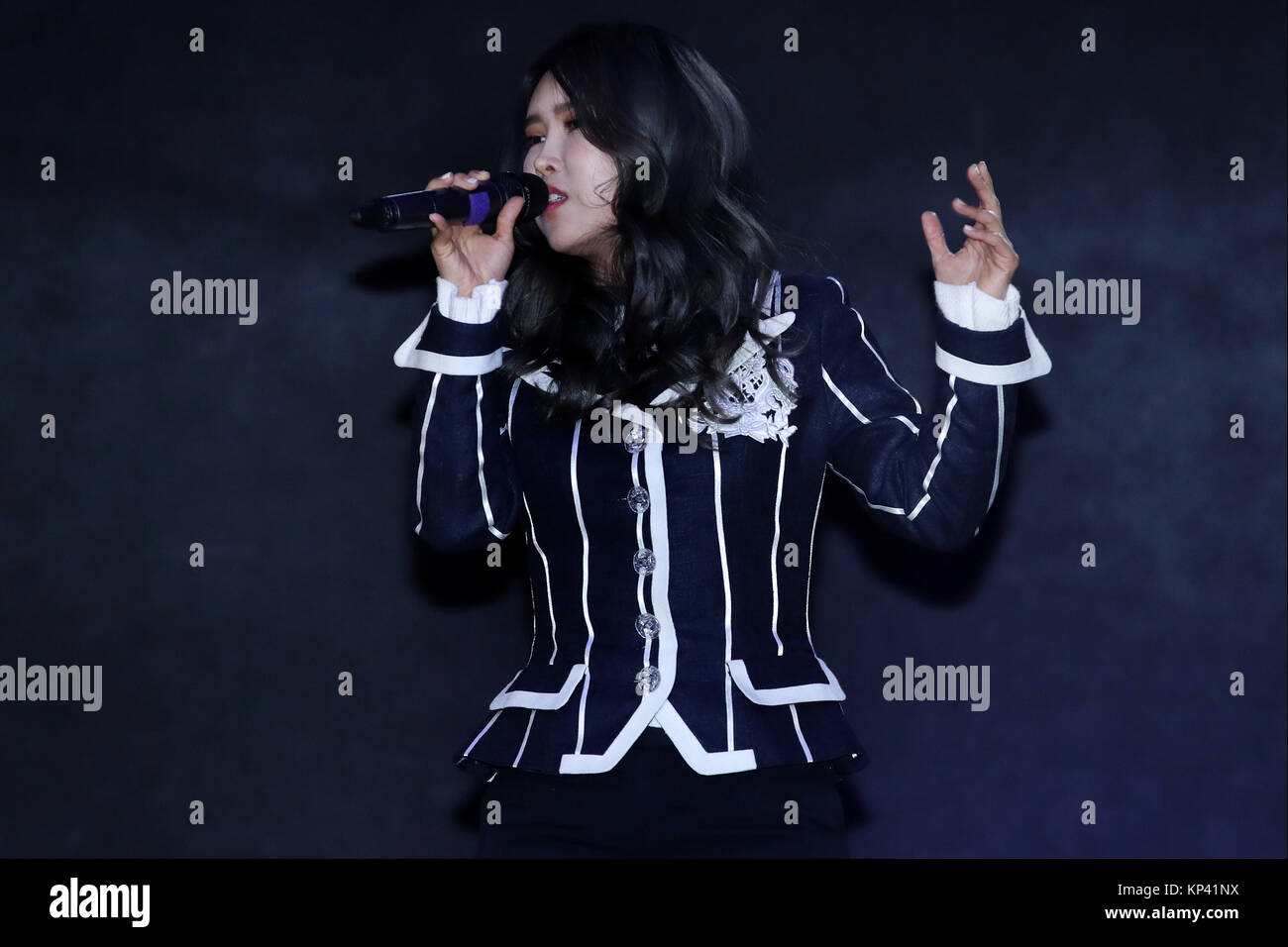 14th Dec, 2017. 14th Dec, 2017. S. Korean singer Jin Joo South Korean ...