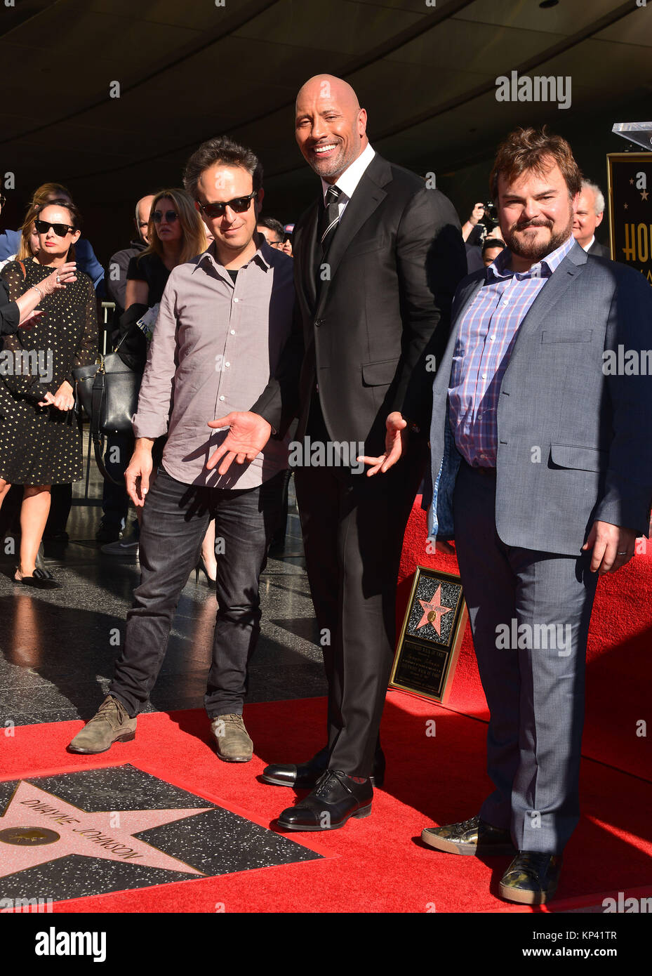 Los Angeles, USA. 13th Dec, 2017. Dwayne Johnson 07 star, Jake Kasdan ...