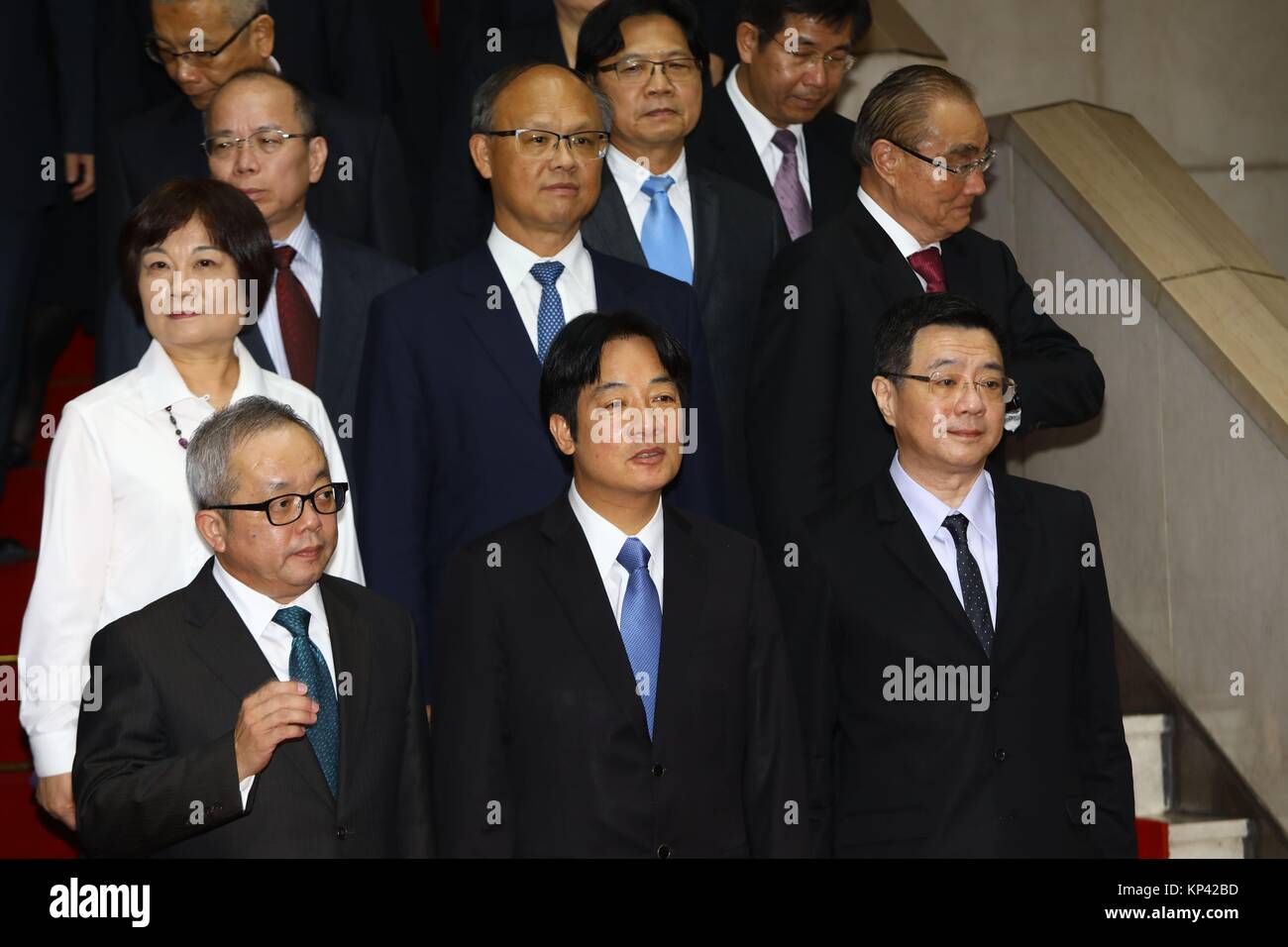 Taipei. 08th Sep, 2017. The handover ceremony of the old and new ...