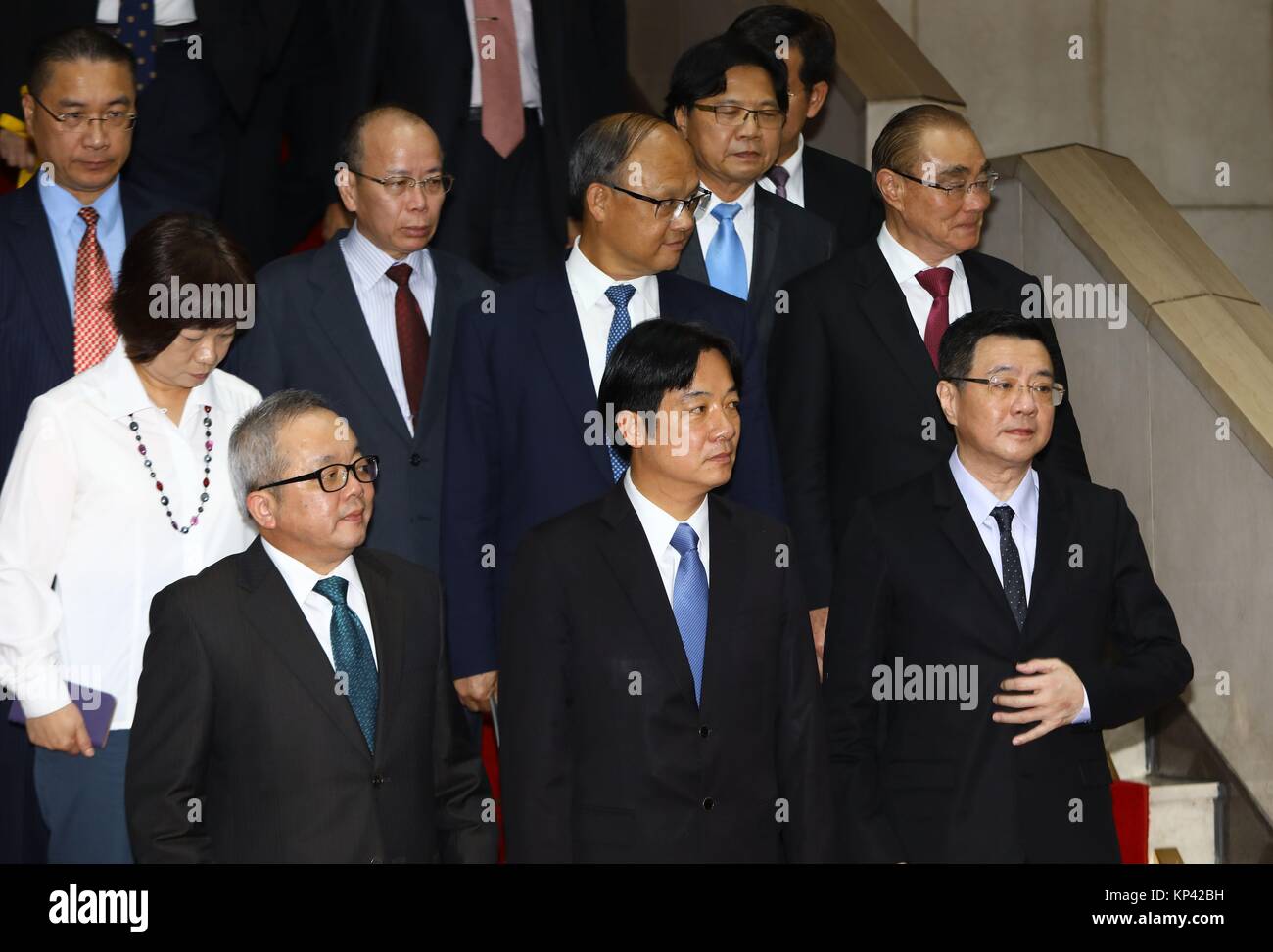 Taipei. 08th Sep, 2017. The handover ceremony of the old and new ...