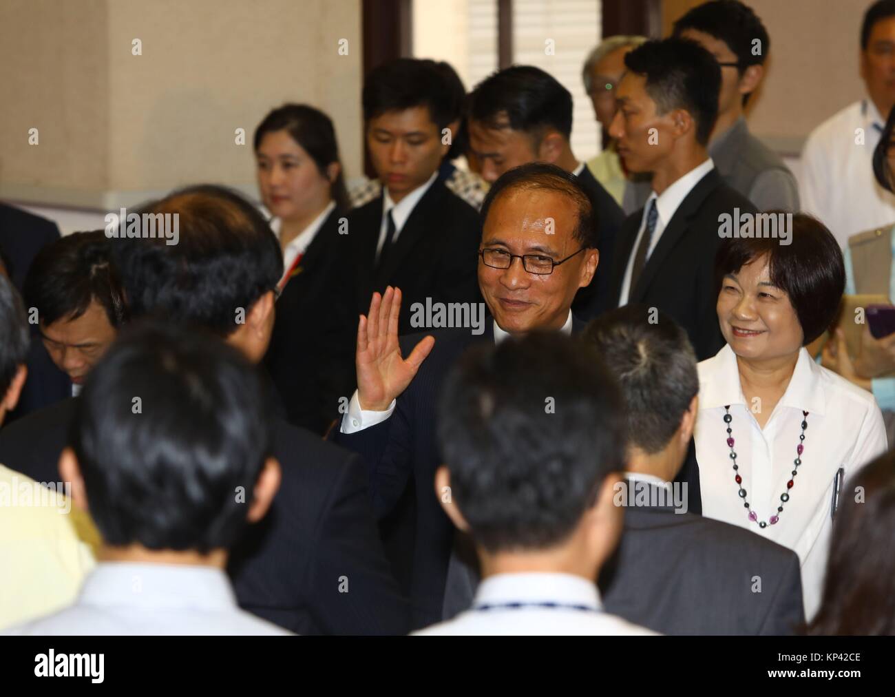 Taipei. 08th Sep, 2017. The handover ceremony of the old and new ...