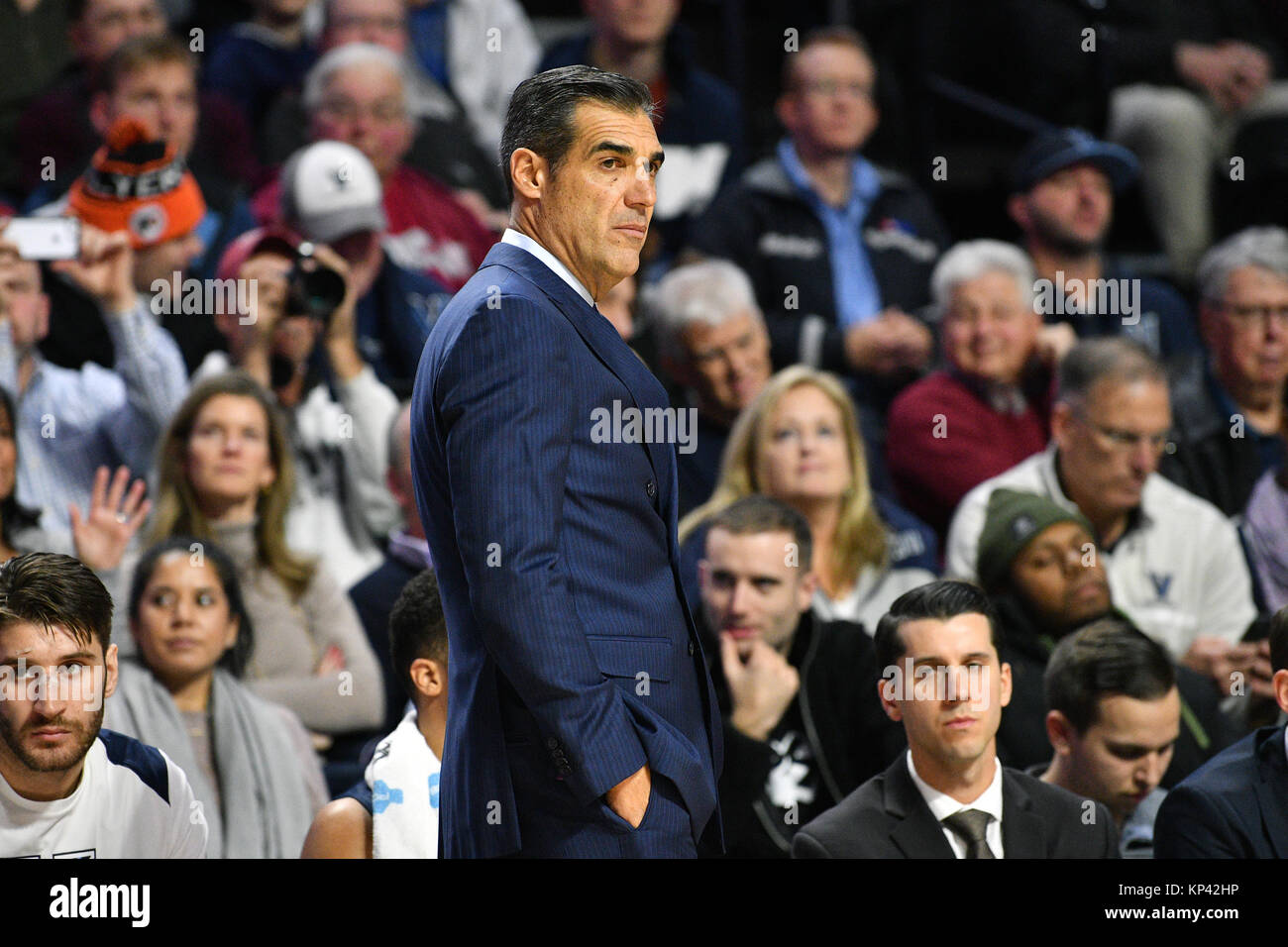 Philadelphia, Pennsylvania, USA. 13th Dec, 2017. Villanova Wildcats ...