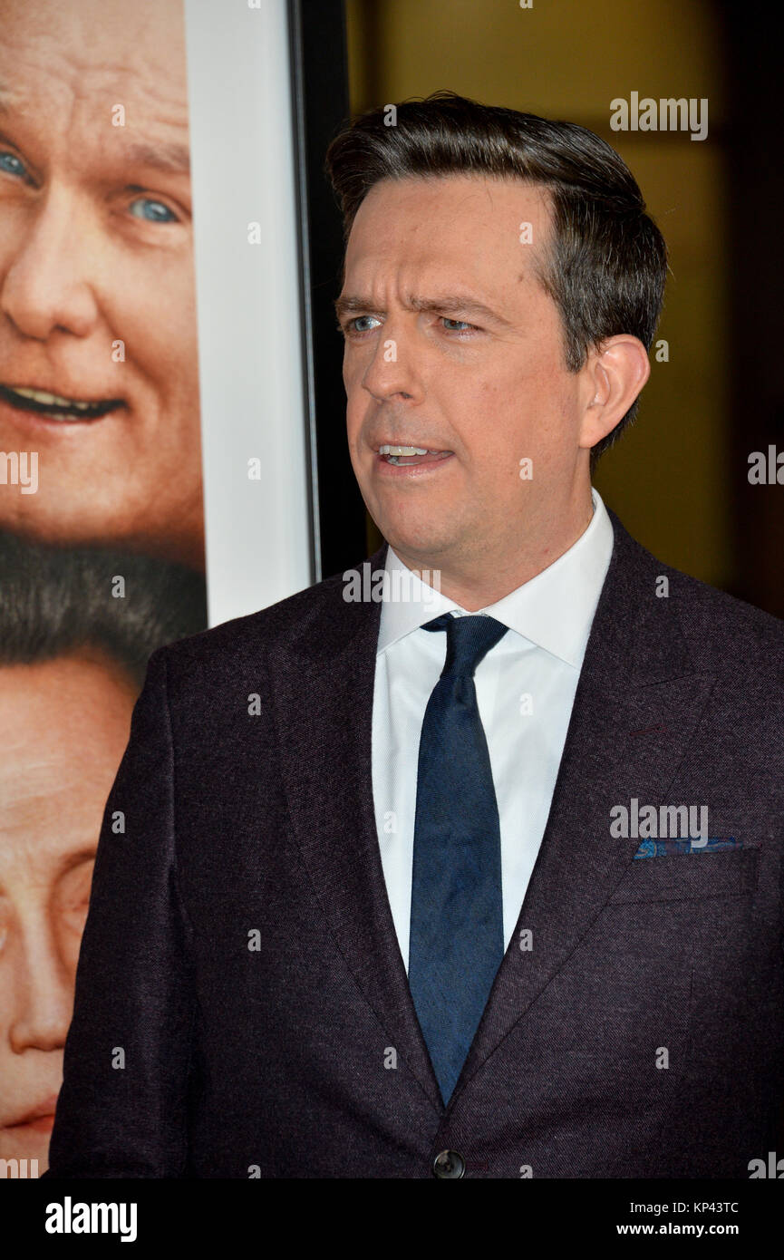 Los Angeles, USA. 13th Dec, 2017. Ed Helms at the world premiere of ...