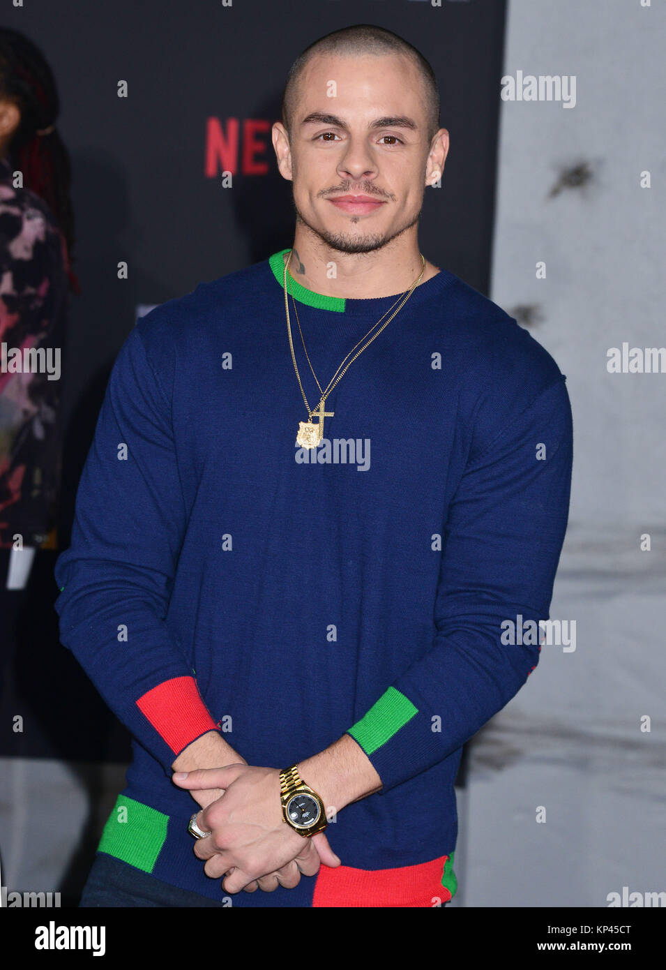 Los Angeles, USA. 13th Dec, 2017. Casper Smart attends BRIGHT World ...