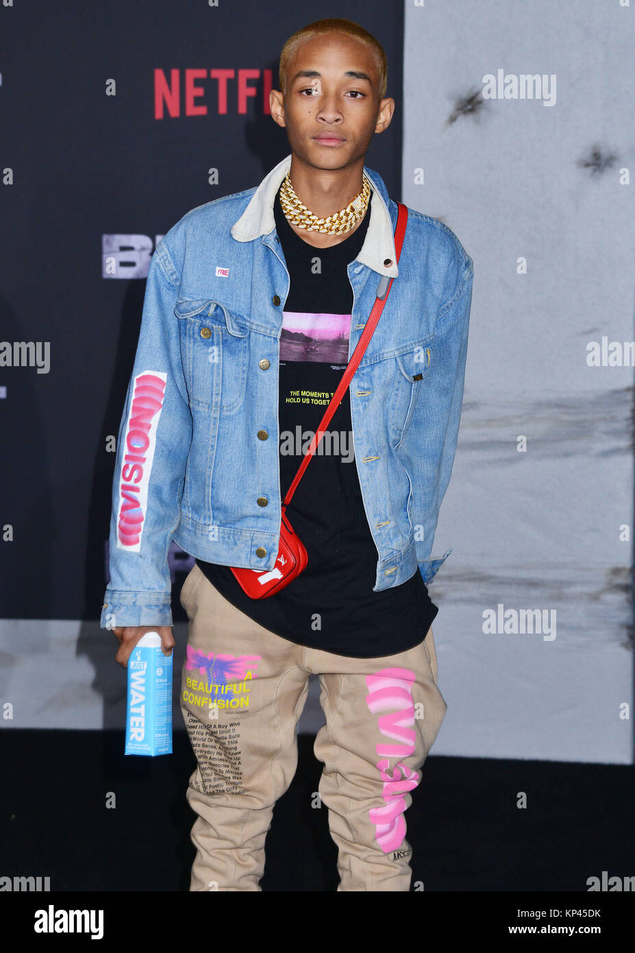 Los Angeles, USA. 13th Dec, 2017. Jaden Smith 043 attends BRIGHT World ...