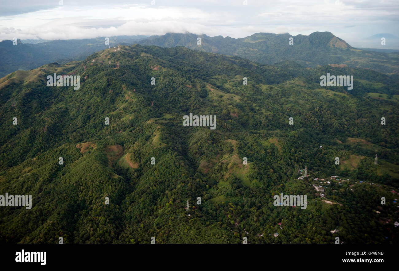 Aerial view of Okada casino construction, Metro Manila, Luzon ...