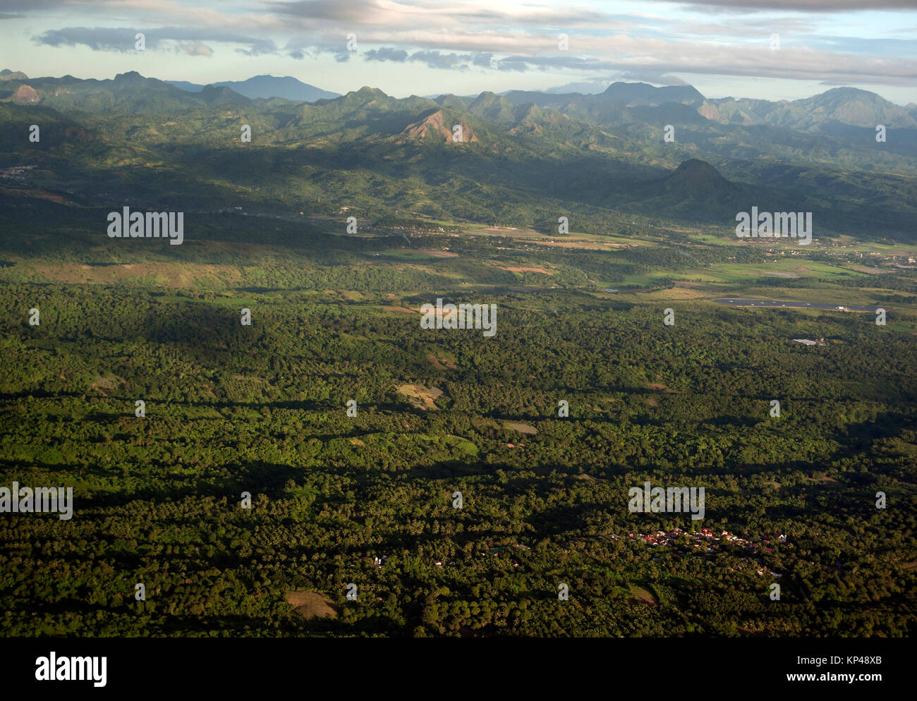 Aerial view of Okada casino construction, Metro Manila, Luzon ...