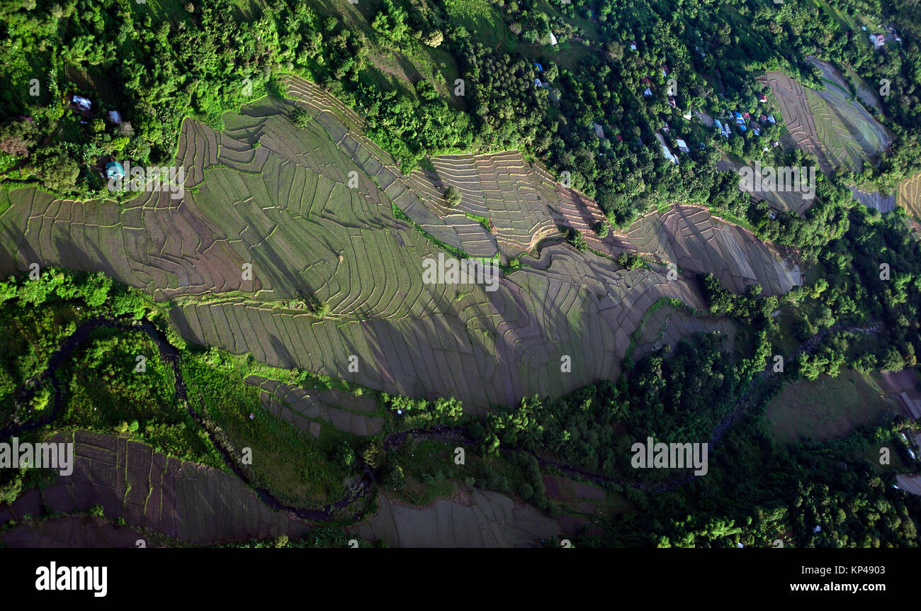 Aerial view of Okada casino construction, Metro Manila, Luzon ...