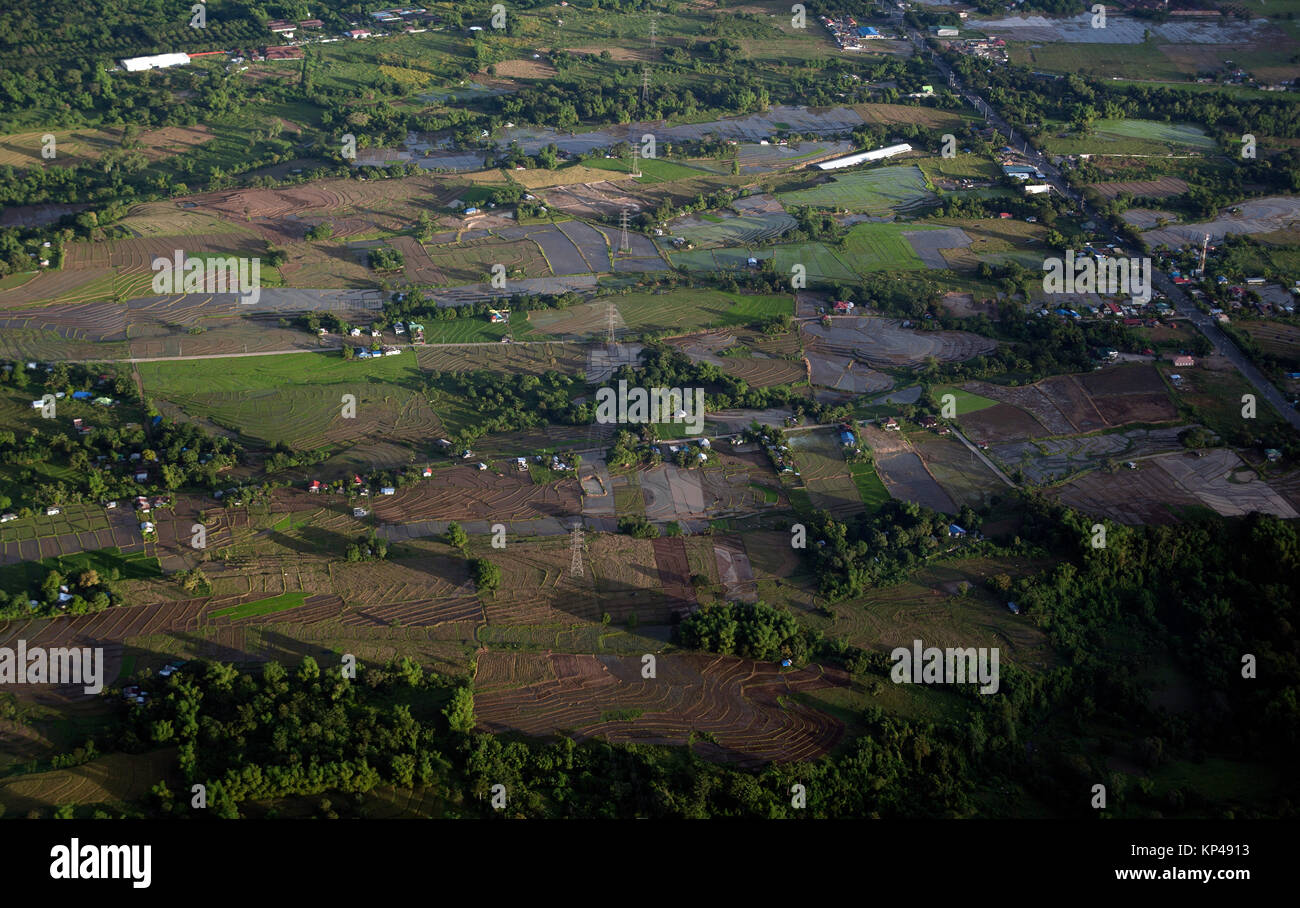 Aerial view of Okada casino construction, Metro Manila, Luzon ...