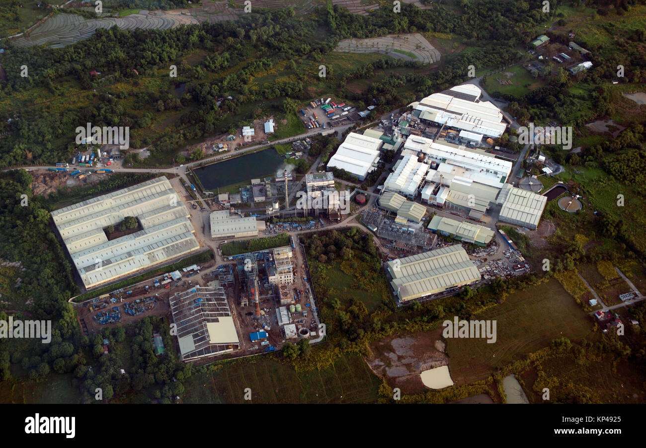 Aerial view of Okada casino construction, Metro Manila, Luzon ...