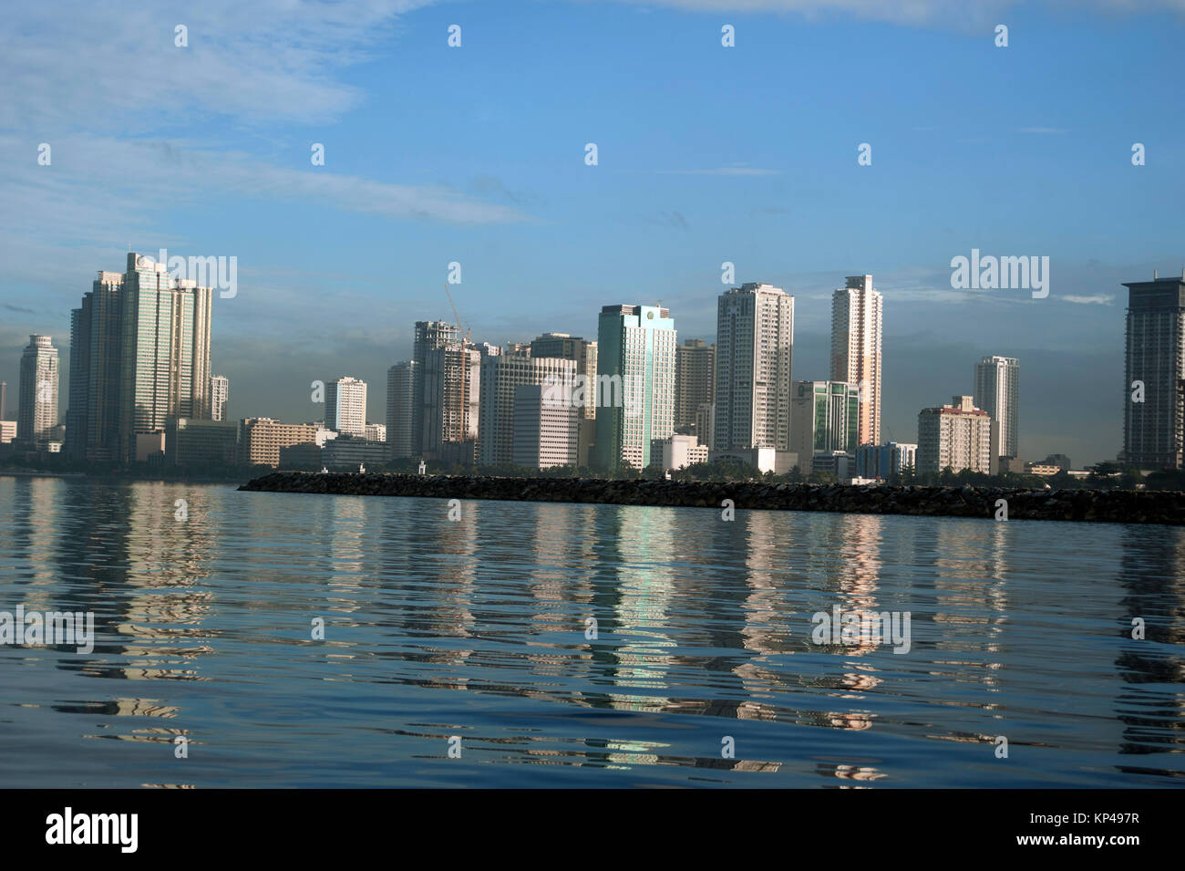 Manila skyline, Philippines, South East Asia Stock Photo - Alamy