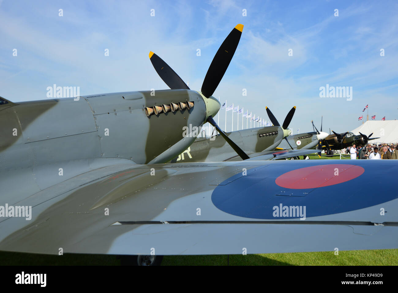 Supermarine Spitfire, Spitfire, Goodwood Revival 2015, 2015, classic ...