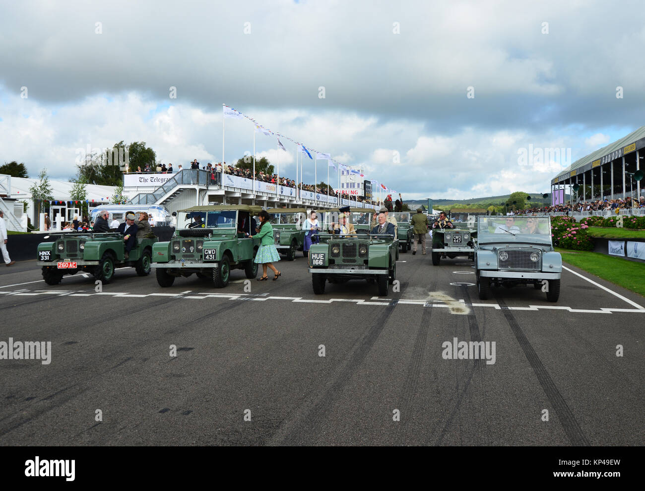 Series I Land Rovers, Land Rover Parade, Goodwood Revival 2015, 4x4 ...