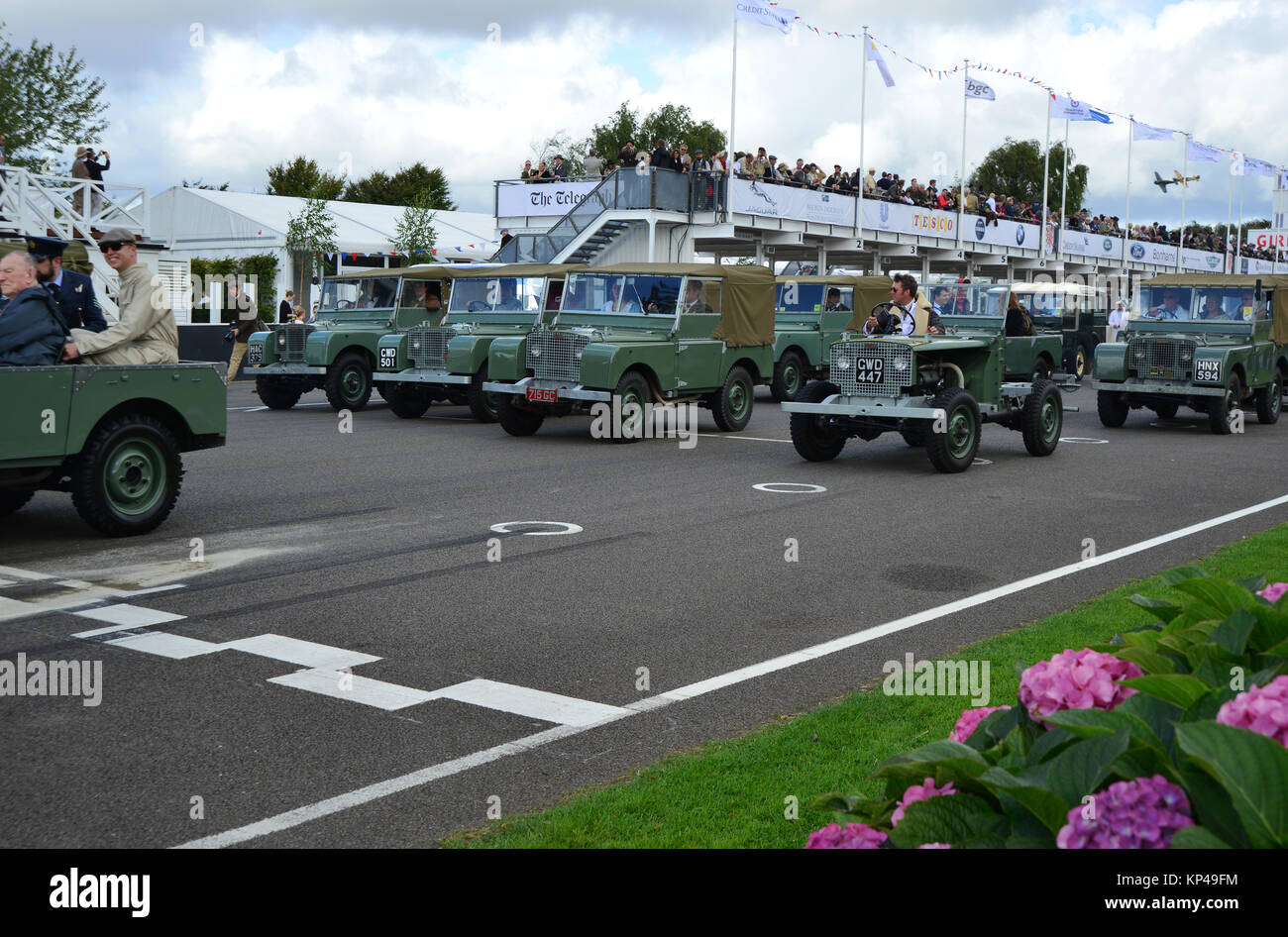 Early Land Rovers, Land Rover Parade, Goodwood Revival 2015, 4x4 ...