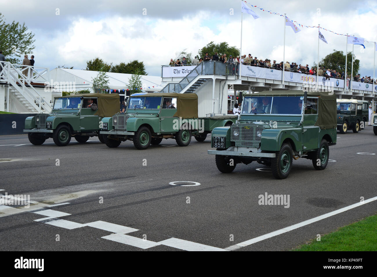 Early Land Rovers, Land Rover Parade, Goodwood Revival 2015, 4x4 ...