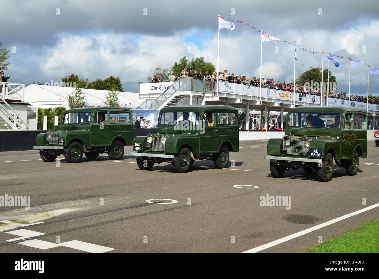 Early Land Rovers, Land Rover Parade, Goodwood Revival 2015, 4x4 ...