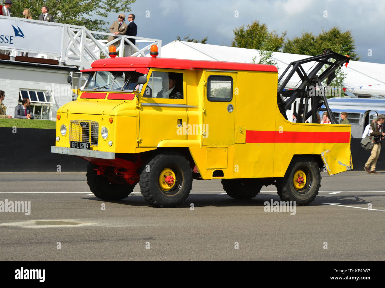 Break down, recovery, Land Rover, Land Rover Parade, Goodwood Revival ...