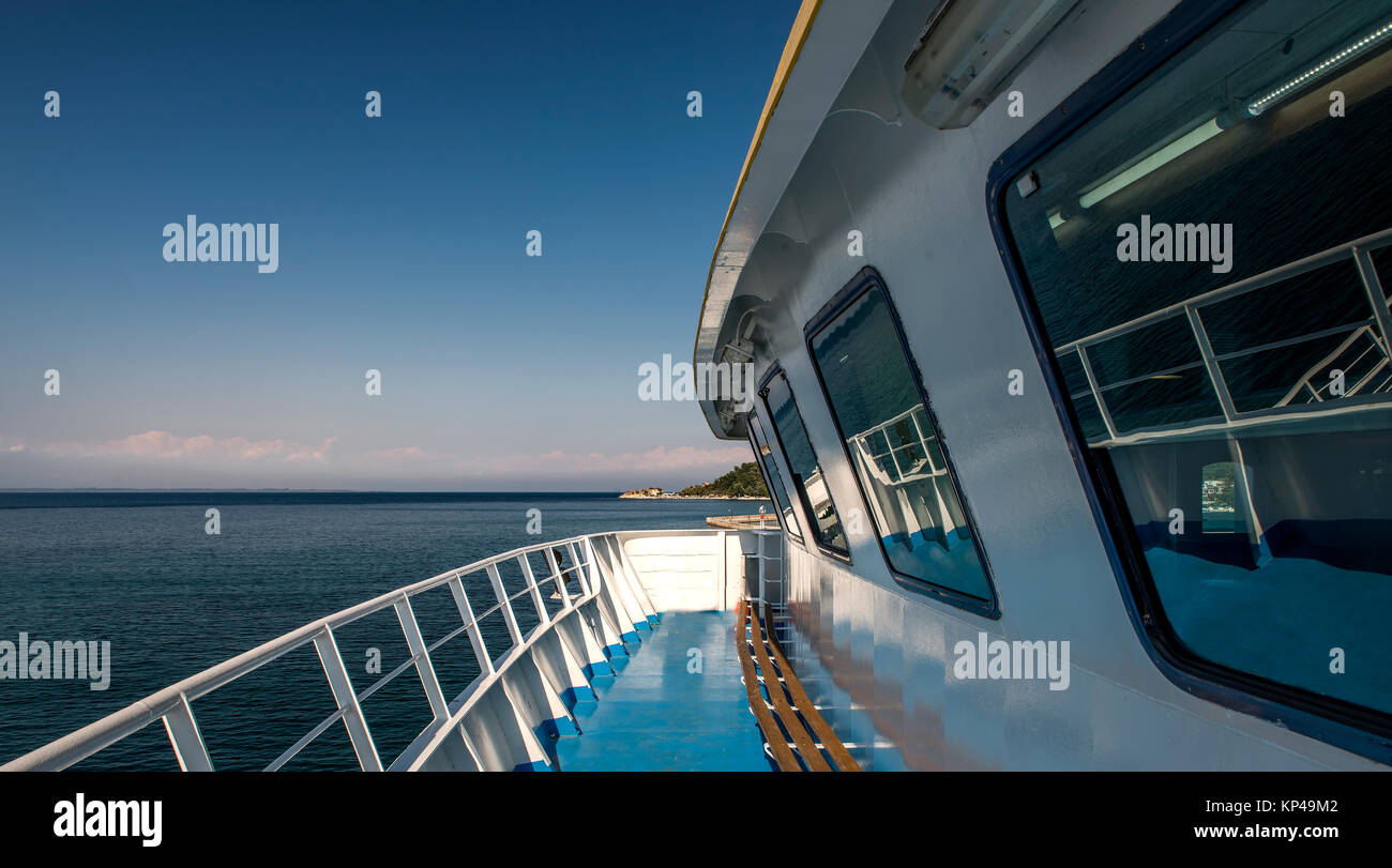 Ferry boat deck hi-res stock photography and images - Alamy