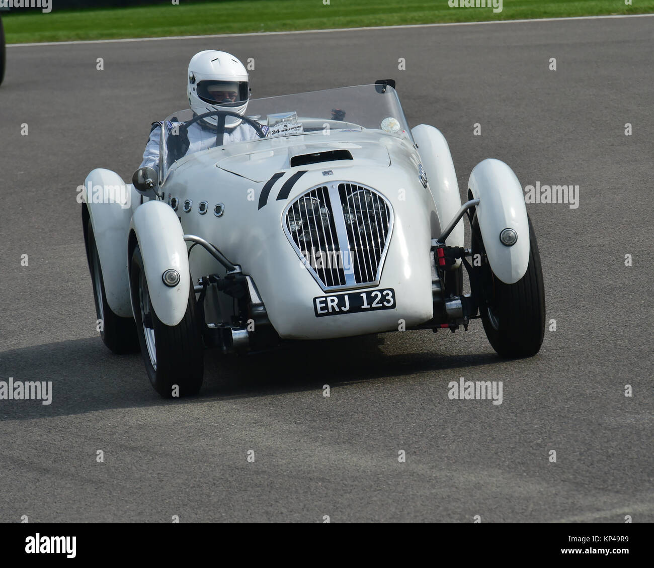 Neil Collins, Healey Silverstone, ERJ 123, Fordwater Trophy, Goodwood ...