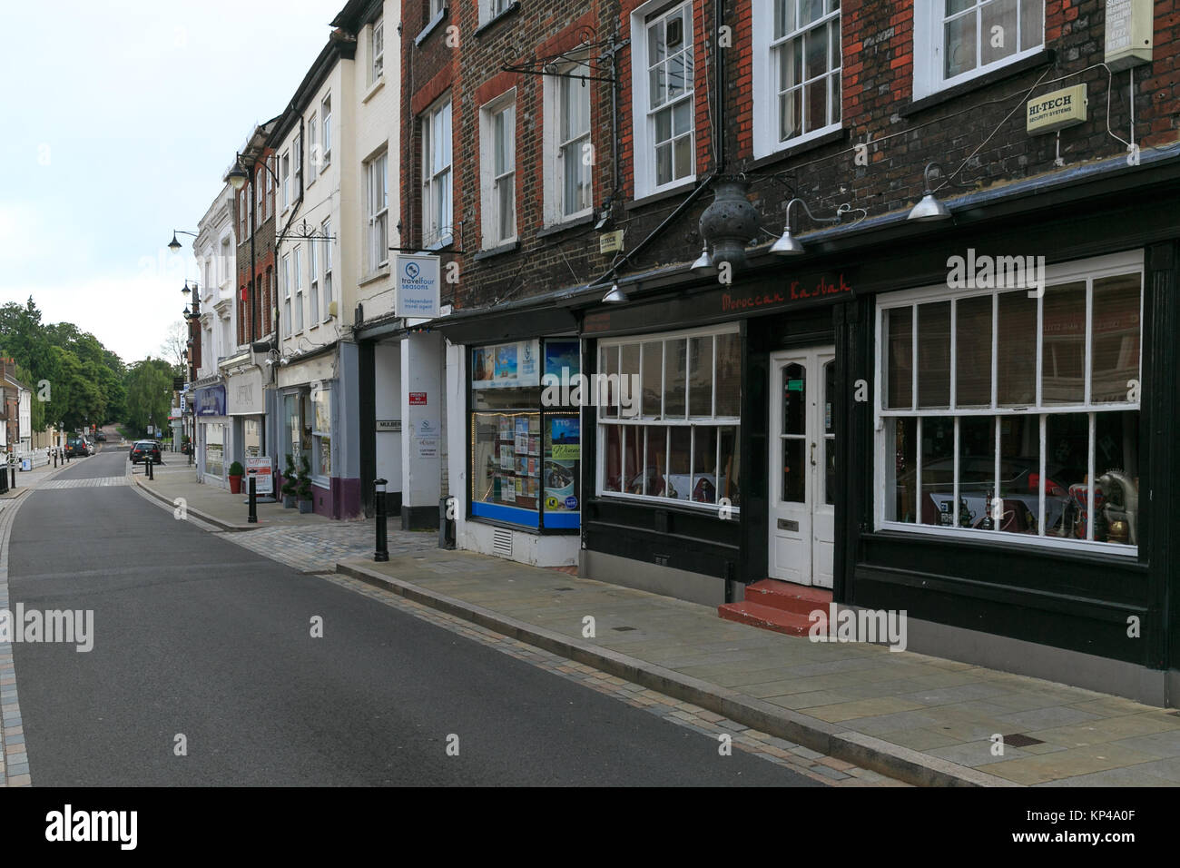 Hemel Hempstead Old Town high street Stock Photo - Alamy